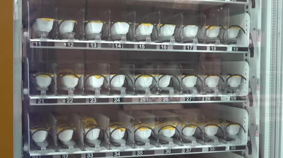 Durian vending machines installed in Bangkok for fans to enjoy the ...