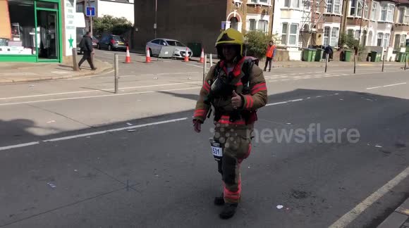 Firefighter running London Marathon with all his equipment - Buy, Sell ...