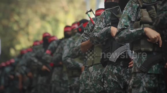 PFLP Military Parade - Gaza - Buy, Sell or Upload Video Content with ...