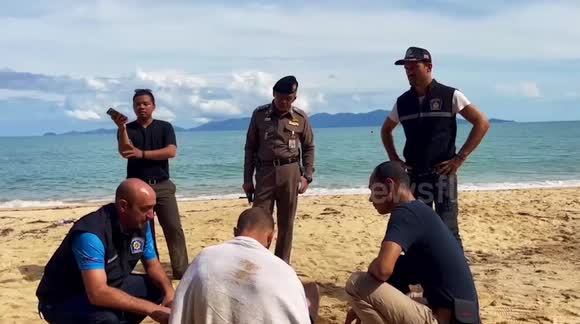 Drunk British Tourist 30 Found Naked On Thai Beach After All Night