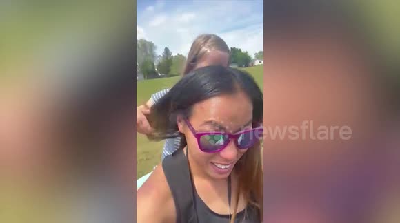 Teacher and pupil bond after discovering they are both missing the ...