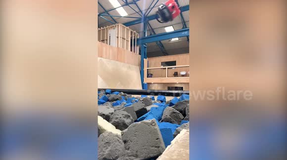 Comical footage shows Henry the Hoover testing out the ramps at a skate ...