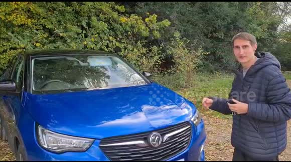 Grandlander X blue eco sport suv view around this luxury vehicle - Buy ...