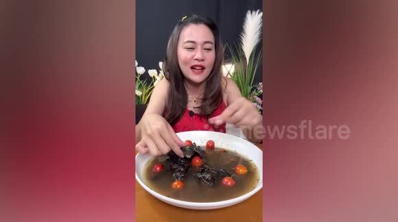 Thai food vlogger sparks fury by eating 'virus-riddled' bat soup once ...