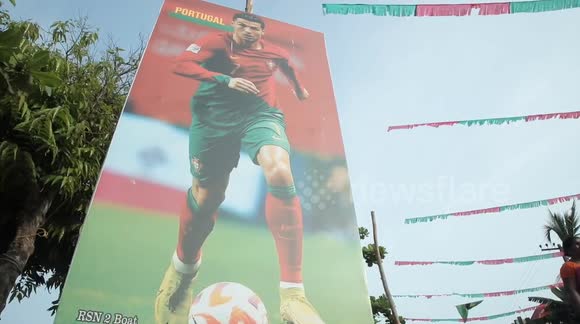 Indian hamlet turns its streets into World Cup village - Buy, Sell or ...