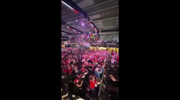 World Cup: Moment pints go flying at Boxpark Wembley as Kane nets ...