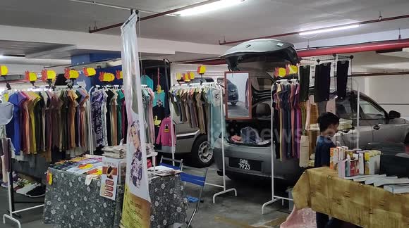 This 'Car boot Sale' is truly an unique marketplace which held inside ...