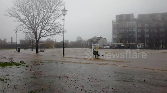 Severe flooding in Kendal Cumbria - Weather & Nature | Newsflare