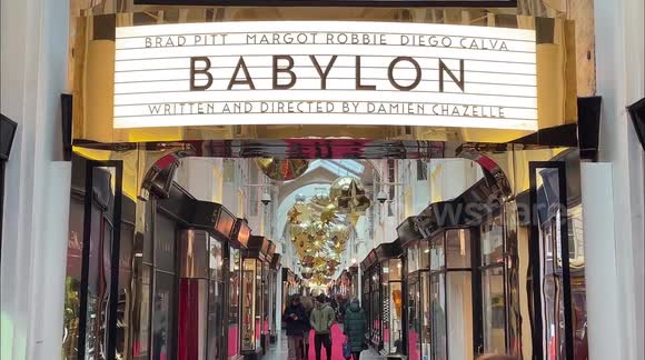 London's Burlington Arcade celebrates upcoming release of Babylon with ...