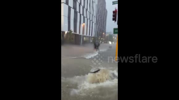 New Zealand: Flash Flooding Hits Auckland As Storm Sweeps Through North ...