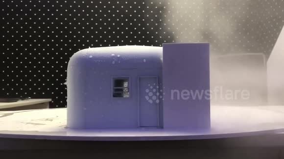 Designer builds futuristic 'cuboid' houses 'that can withstand super ...