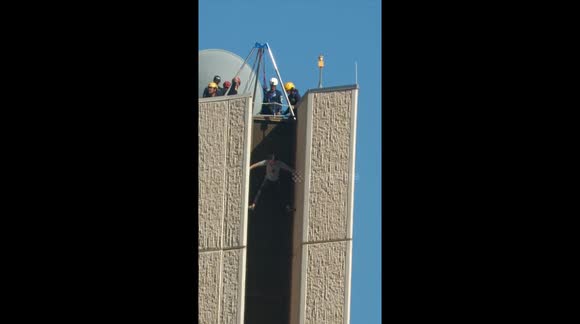Nail-biting watch as 'pro-life Spider-Man' scales 40-storey building WITHOUT safety gear - Buy ...