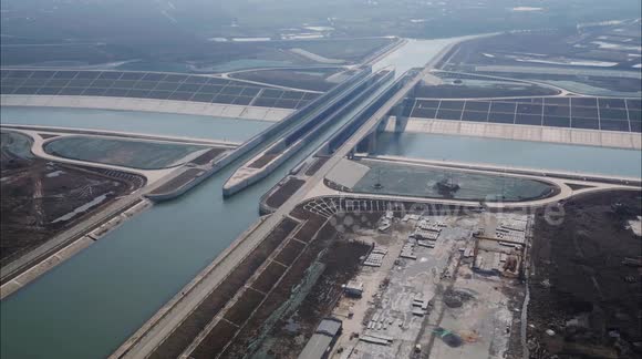 The World's Largest Span of Water Navigable Steel Structure Aqueduct In ...