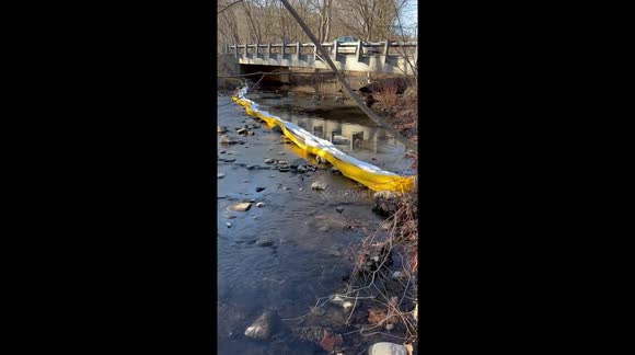 Norfolk southern train derailment leaves Chemicals hiding in the rock ...