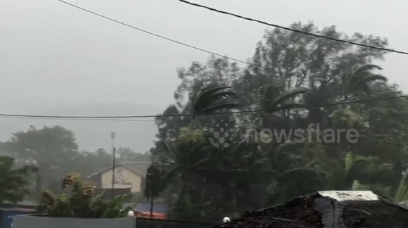 Vanuatu: Tropical Cyclone Judy Lashes Islands With Hurricane-Force ...