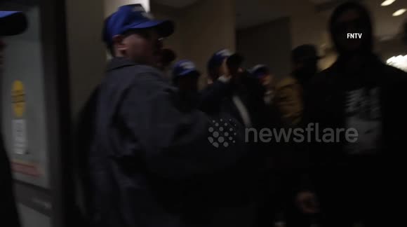 Nick Fuentes Rally held across from CPAC Shabbat Event in Marriott ...