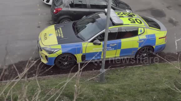 Merseyside Matrix County lines police officers in action in Newquay ...