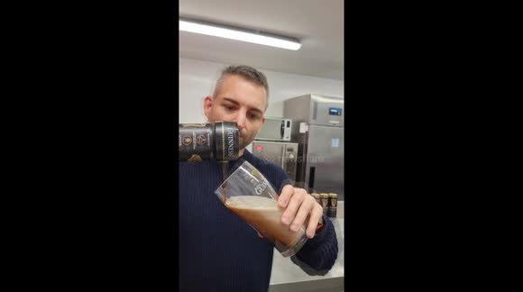 New Guinness Nitro Surge device used to make delicious St. Patrick's ...