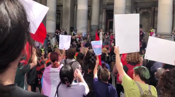 Protests in Adelaide against Anti-Trans Activist Posie Parker's ...