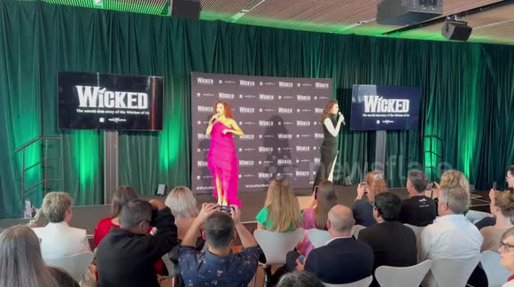 WICKED musical lead roles announced at media call, Sydney, Australia ...