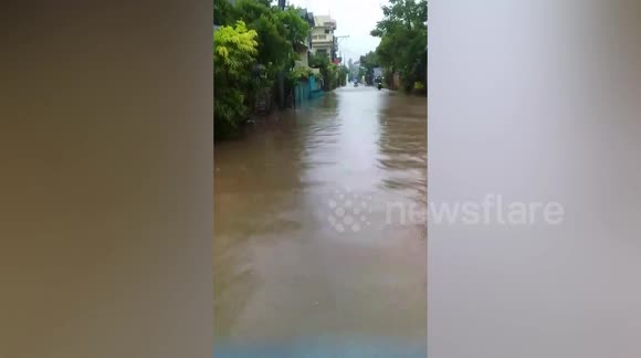 Typhoon Amang floods streets as it lashes homes in the Philippines ...