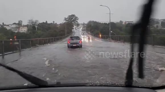 New Zealand: Severe Thunderstorm With Heavy Rain Causes Flooding In ...