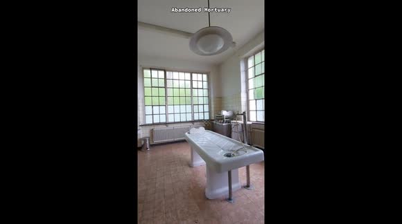 Urban explorer ventures into untouched abandoned German mortuary dating ...