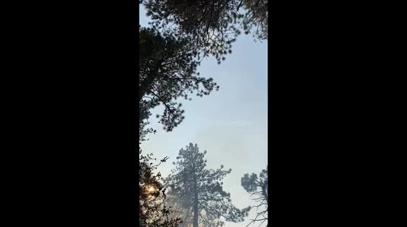 Wildland Firefighter Captures Overhead Water Drop - Buy, Sell or Upload ...