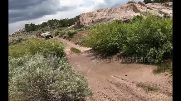 Girls Fall Out of the ATV Into a Puddle - Buy, Sell or Upload Video ...