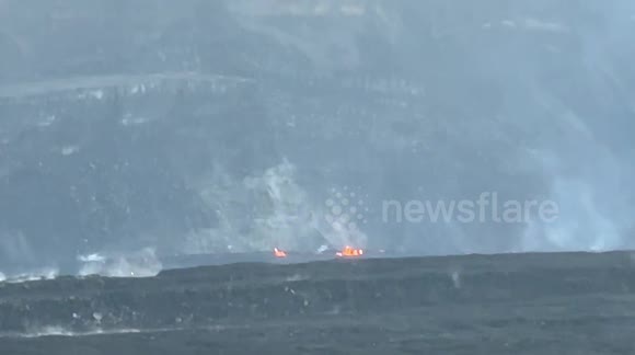 Kilauea volcano eruption | Lava spouting up hundreds of feet | multiple ...