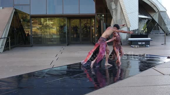 Bangarra dancers at the Sydney Opera House ahead of World Premiere of ...