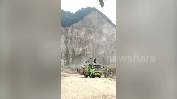Miners run as landslide crashes down quarry in Indonesia - Buy, Sell or ...