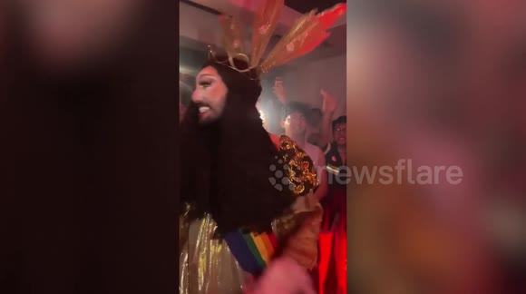 Authorities probe drag queen for controversial skit dressing up as ...