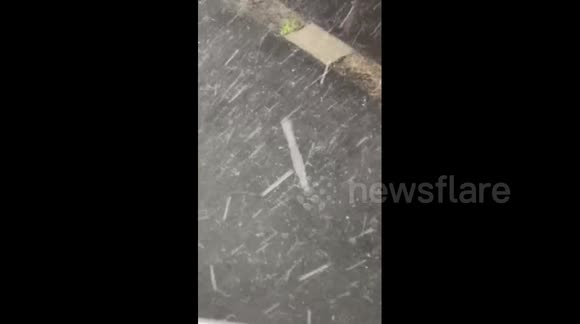 Japan: Severe Thunderstorms With Hundreds Of Lightning Strikes And Hail ...