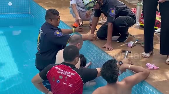 Chinese girl, 6, stuck in pool drain for three hours rescued in ...