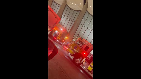 Police segway catches fire inside Virginia's Dulles International ...