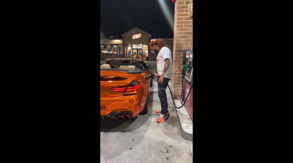YouTuber OKQ was caught at the gas station flexing like he got money ...