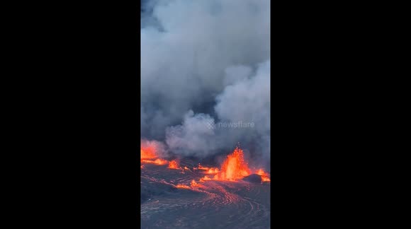 Kilauea just erupted again | Lava shoots hundreds of feet in the air ...