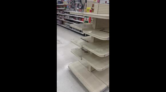 Empty Shelves in Grocery Store | US Customer See empty shelves | some ...