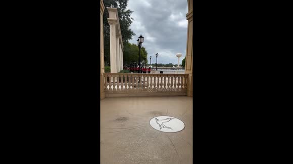 Large group of Masked Nazis march with flags at Crane’s Roost Park in ...