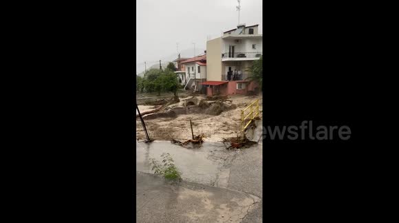 Storm Elias pounds central Greece with heavy rains, severe flooding ...