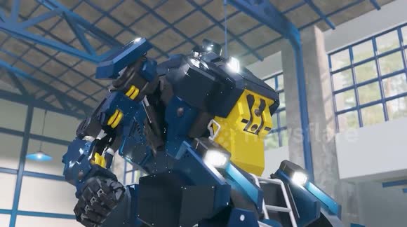 Huge Shape-Shifting Transformer-Style Robots Head For Building Sites In ...
