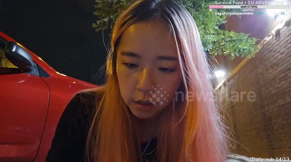 Streamer forced to take shelter after she heard "gunshots" - in the ...