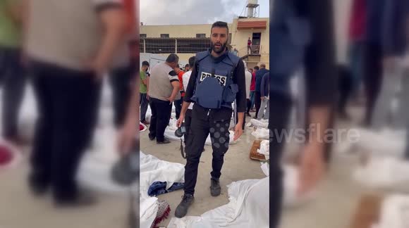 Journalist Describes Carnage Of Israeli Air Strikes in Gaza, Palestine ...