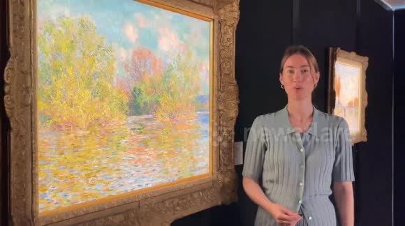 CLAUDE MONET’S PAINTING UNSEEN FOR NEARLY 50 YEARS TO BE UNVEILED IN ...