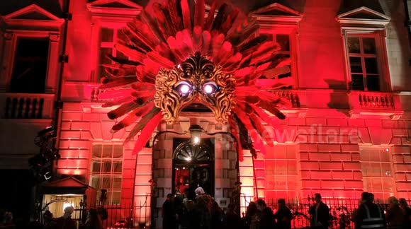 Annabel's club in London displays amazing Halloween display of its ...