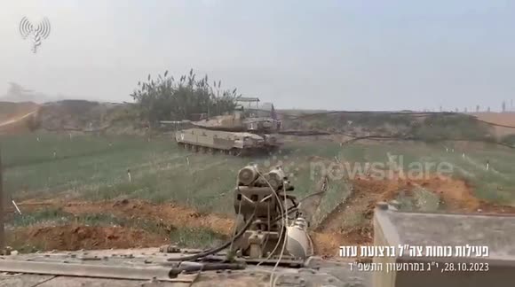 Israel Shows Ground Incursions Into Gaza - Buy, Sell or Upload Video ...