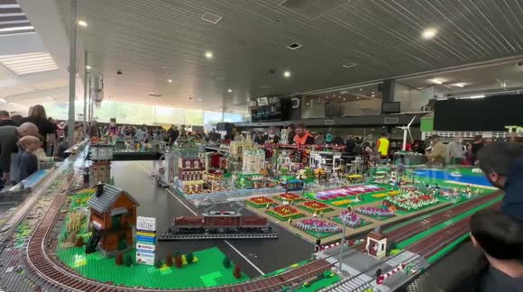 Lego exhibition held in Canberra, Australia - Buy, Sell or Upload Video ...