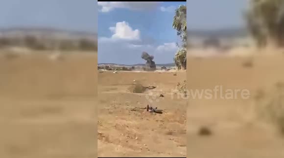 Rocket fired from Gaza fell down in Ashkelon - Buy, Sell or Upload ...