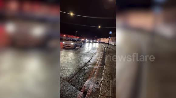 Prankster dresses up as ULEZ camera for Halloween scaring drivers in ...